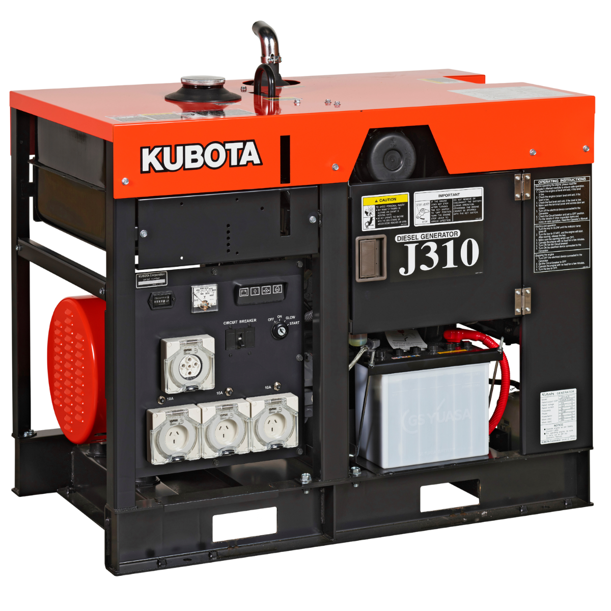 Kubota 11kVA Generator Efficient Diesel Power | Micks Gone Bush